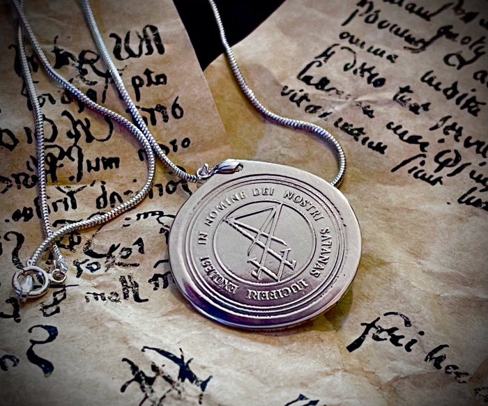 STERLING SILVER SIGIL OF LUCIFER – THE SEAL OF SATAN - Dæmonic Dreams ...